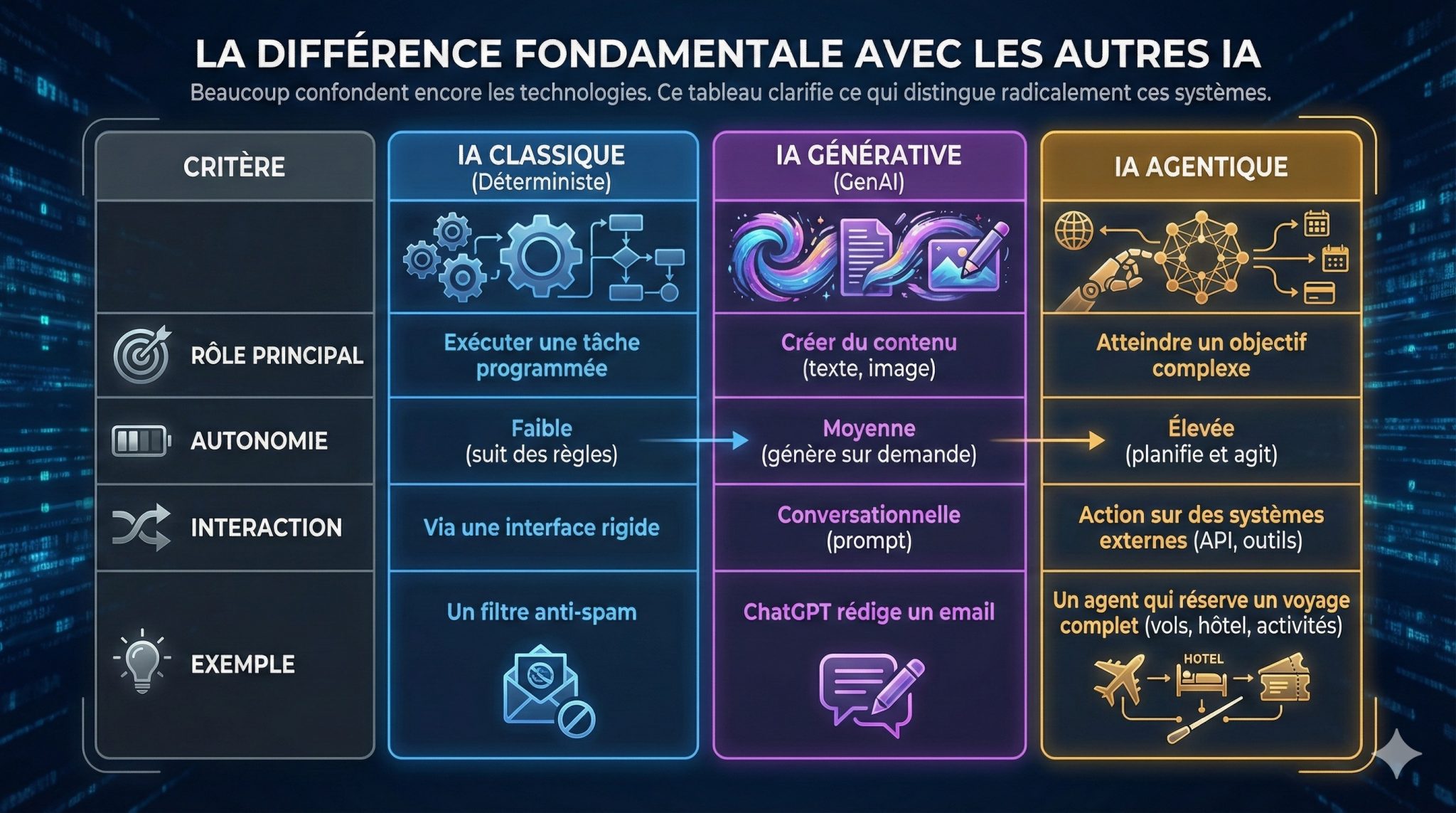 IA agentique : définition, fonctionnement et cas d’usage concrets